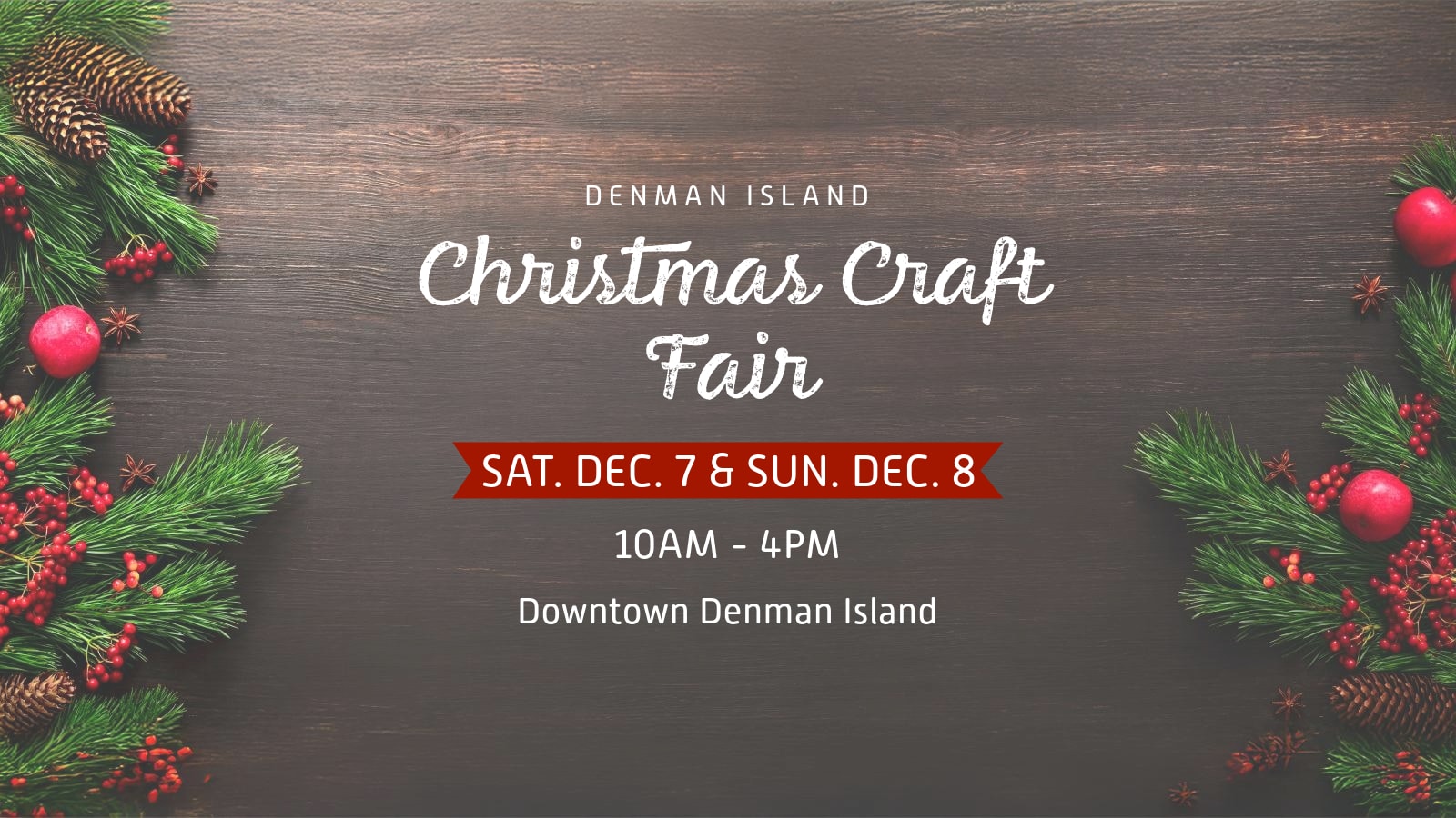 Denman Island Christmas Craft Fair – Denman Island Craft Fair